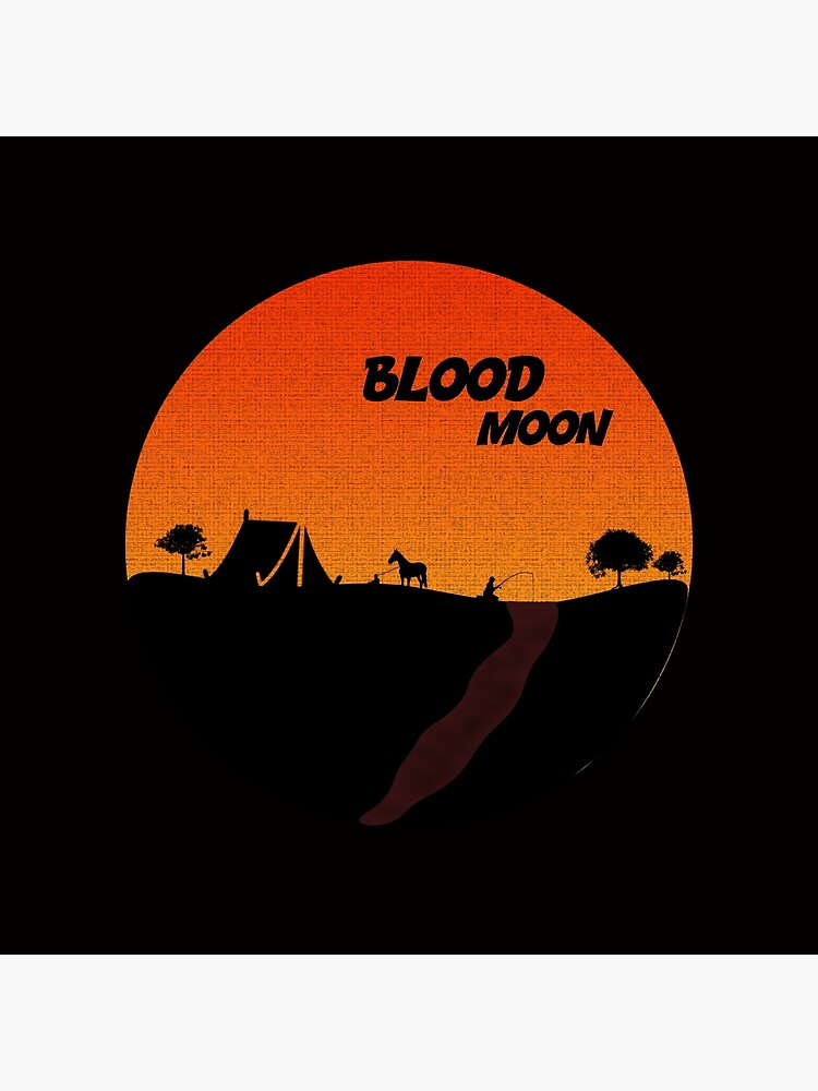 "Blood Moon " Poster for Sale by sellTobuy | Redbubble