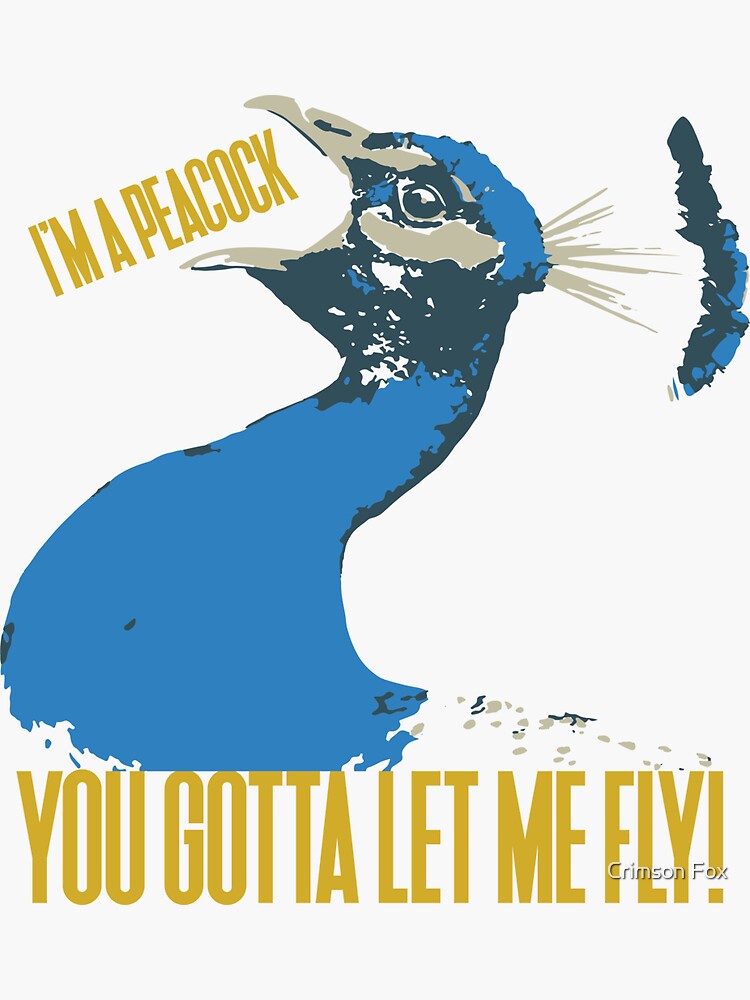 "Let Me Fly" Sticker for Sale by daniellekenedy | Redbubble