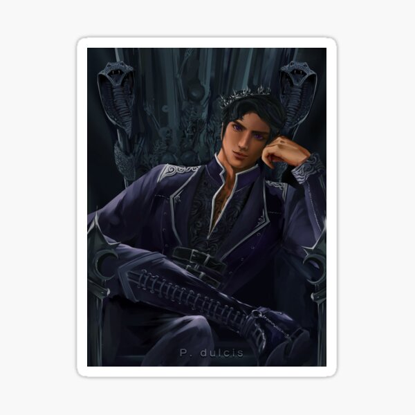 "Death Incarnate | Rhysand (ACOTAR)" Sticker for Sale by P-dulcis ...