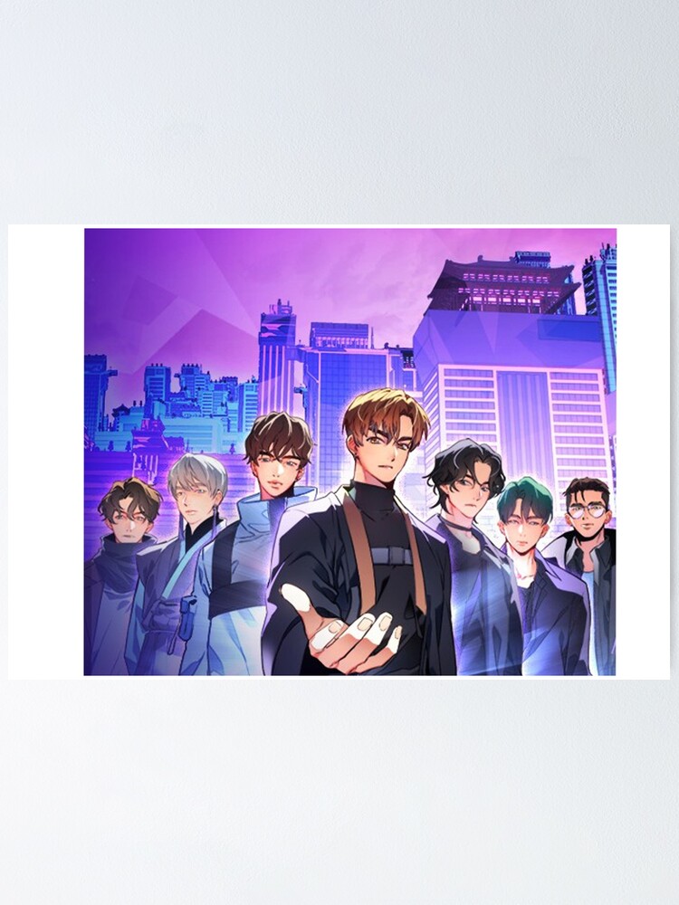 "chakho webtoon" Poster for Sale by omega302 | Redbubble