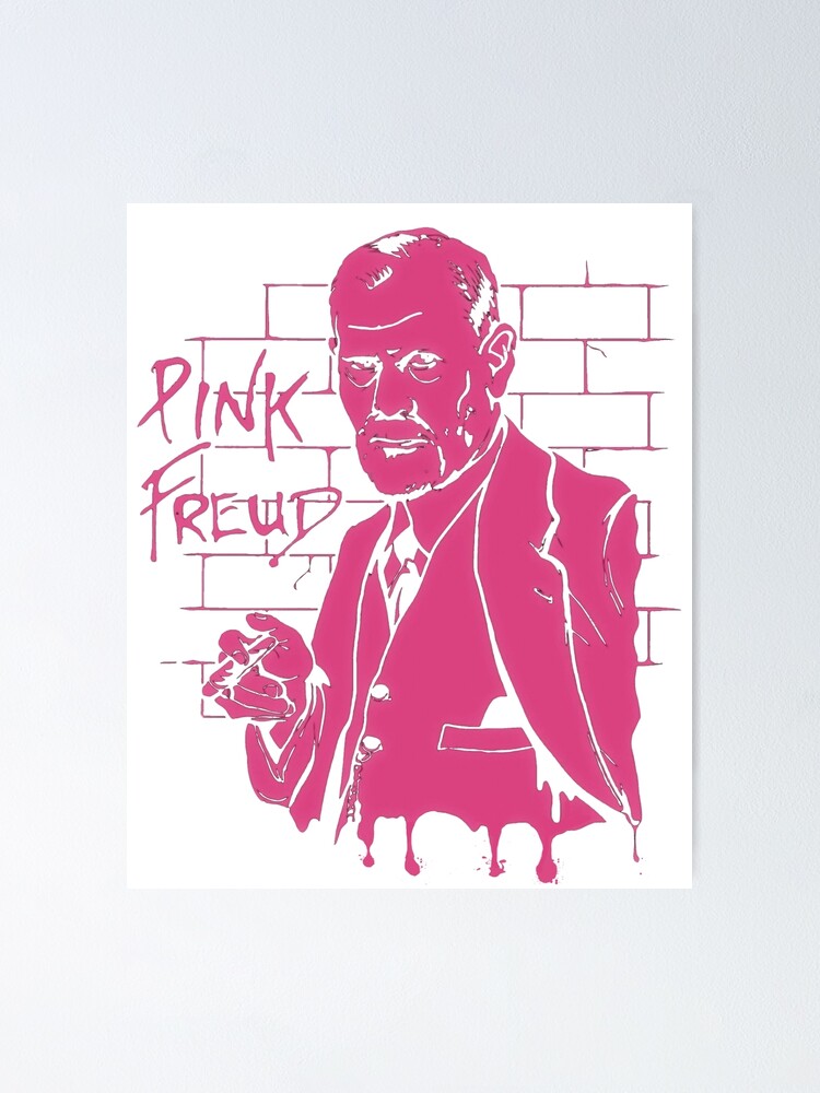 "PINK FREUD DARK SIDE OF YOUR WALL" Poster for Sale by autonomy | Redbubble