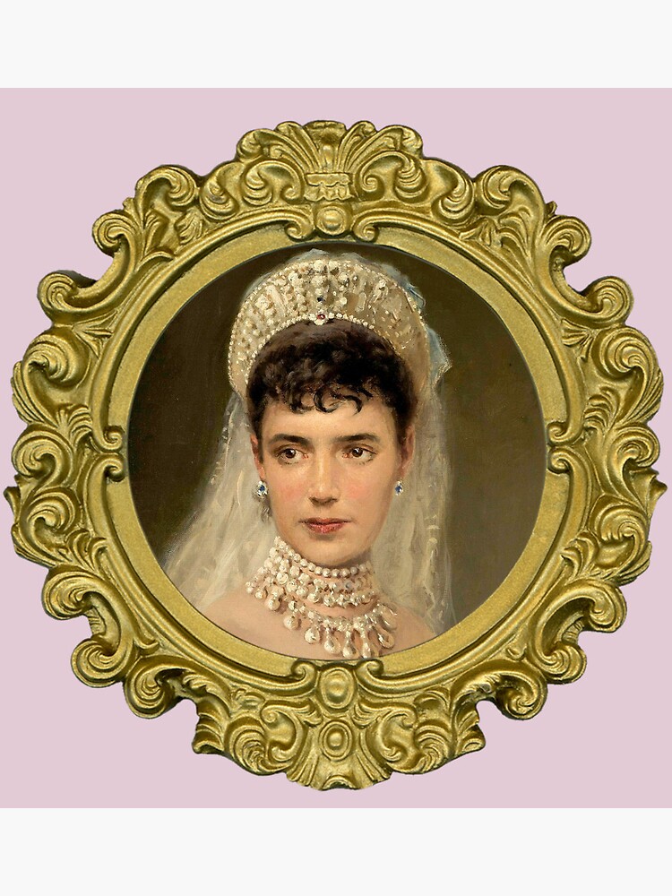 ""Portrait of Empress Maria Feodorovna of Russia"" Poster for Sale by ...