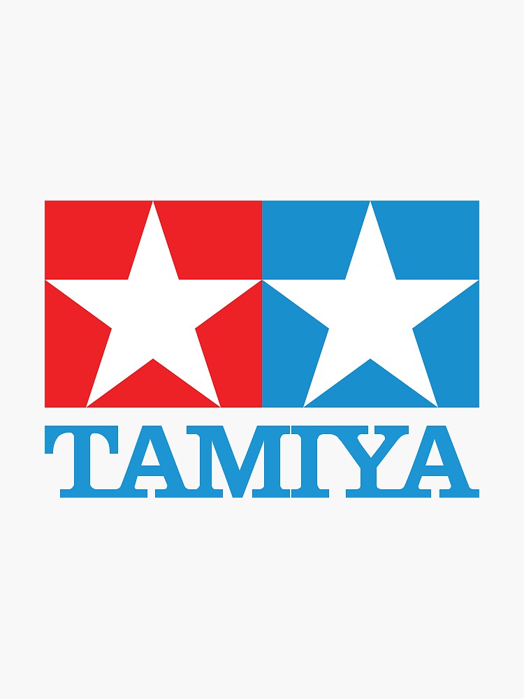 "Tamiya logo" Sticker for Sale by Ethan-GTR1 | Redbubble