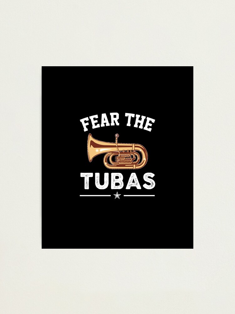 Lámina fotográfica «Tuba Player Gift, teme a las tubas Tubaist Funny ...
