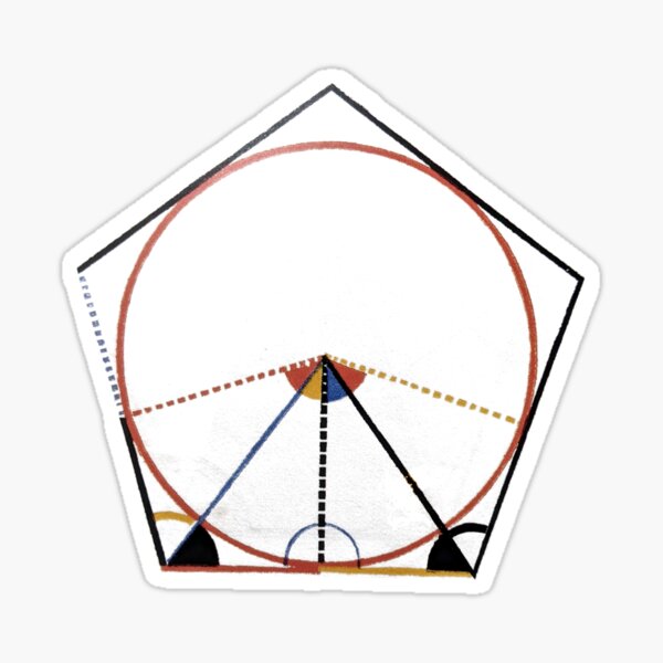 "Euclid's Elements, Book IV, Proposition 12" Sticker for Sale by ...