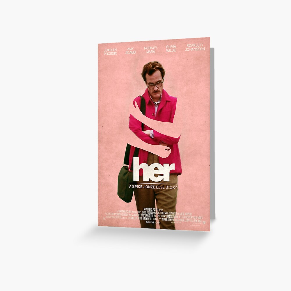 "Her - movie poster" Poster for Sale by NoourStore | Redbubble