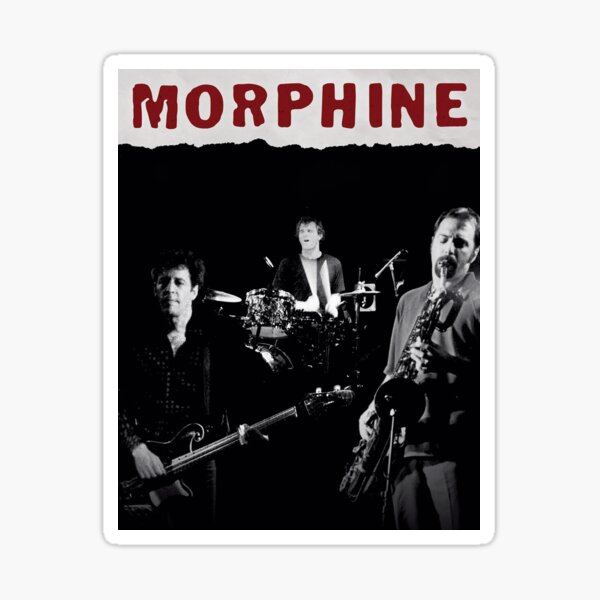 "Morphine rock band " Sticker by MARYAM1998 | Redbubble