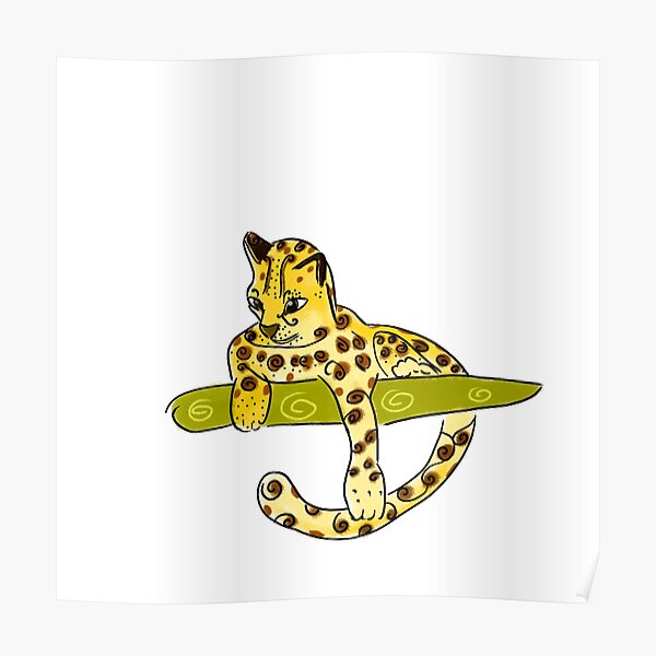 "Margay" Poster for Sale by braqts | Redbubble