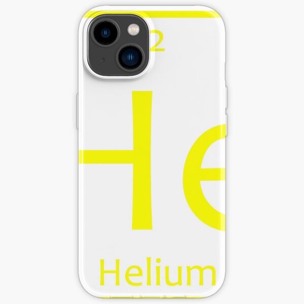 "Helium (He) Chemical Symbol" iPhone Case for Sale by the-elements ...
