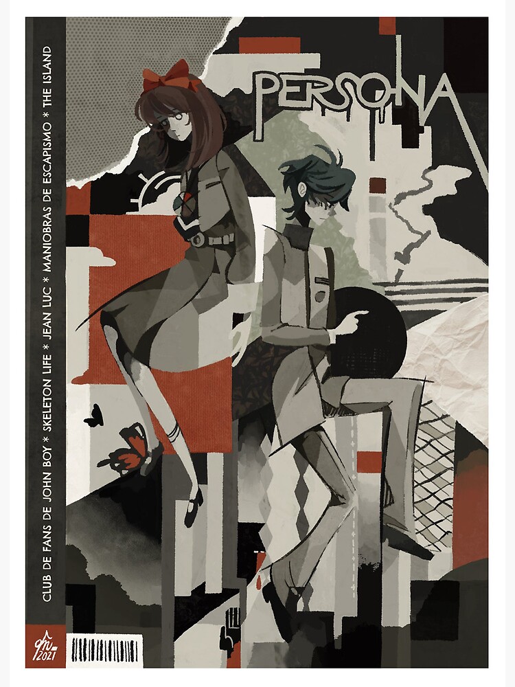"Persona 1 Shin Megami Tensei Poster" Art Board Print by Niaryu | Redbubble