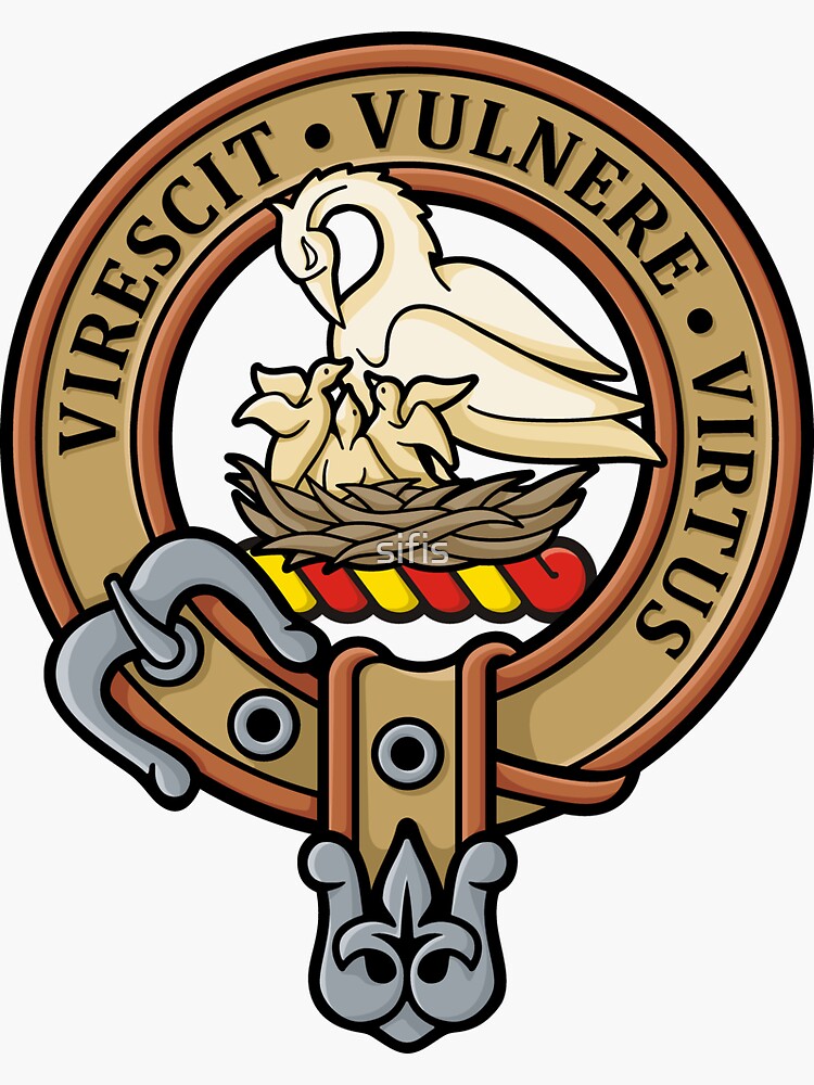 "Clan Stewart Crest" Sticker for Sale by sifis | Redbubble