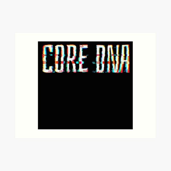 "CORE DNA Logo" Art Print for Sale by Core-DNA | Redbubble