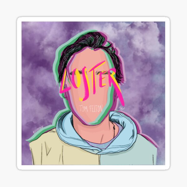 "Tom Felton Loster" Sticker for Sale by ItsTrashHoney | Redbubble