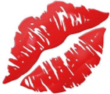 Los Labios Emoji: Pegatinas | Redbubble