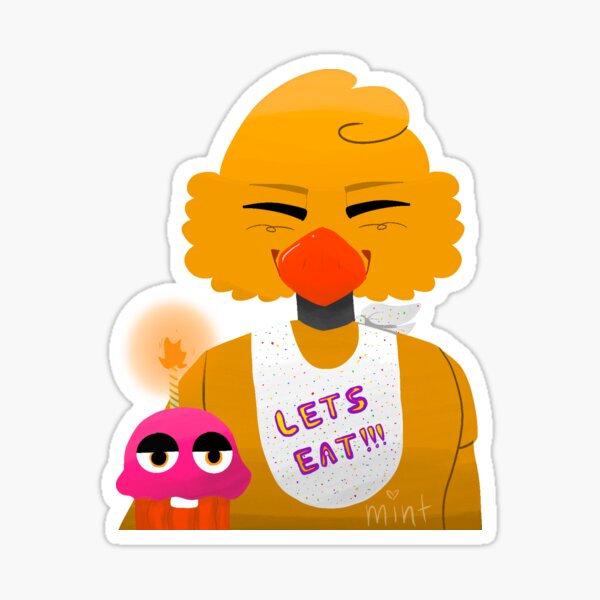 "Chica" Sticker by miinton4 | Redbubble