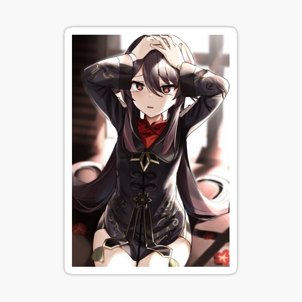 "Tears Hu Tao Genshin Impact" Sticker for Sale by genshinwaifus | Redbubble