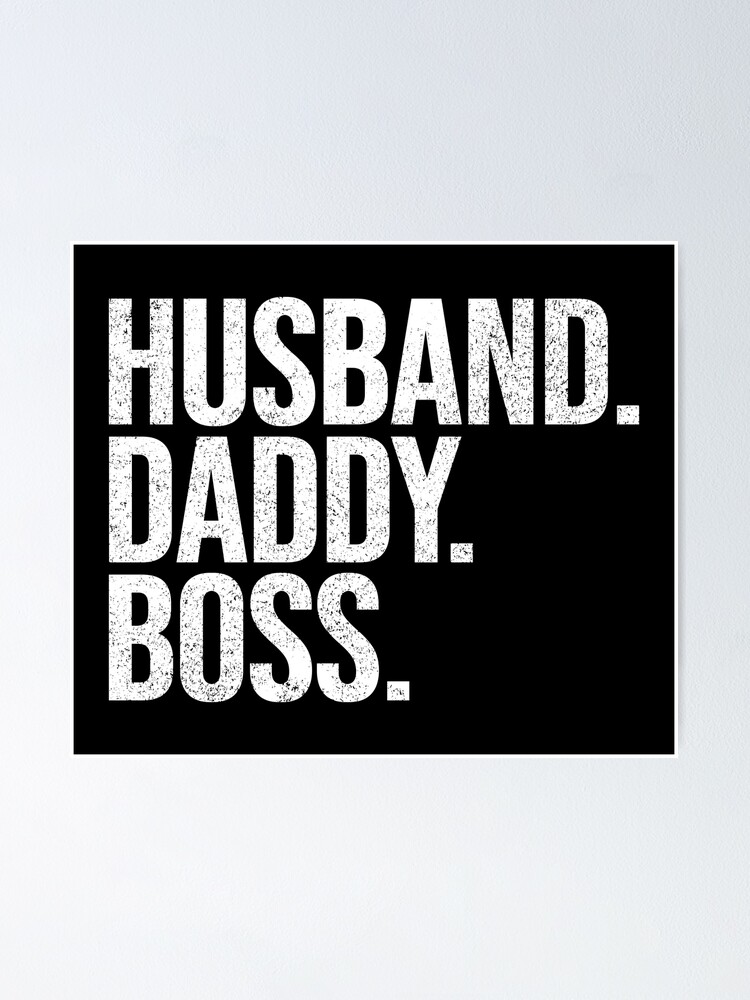 "cute husband daddy boss. dad vintage design cool father's day gift ...