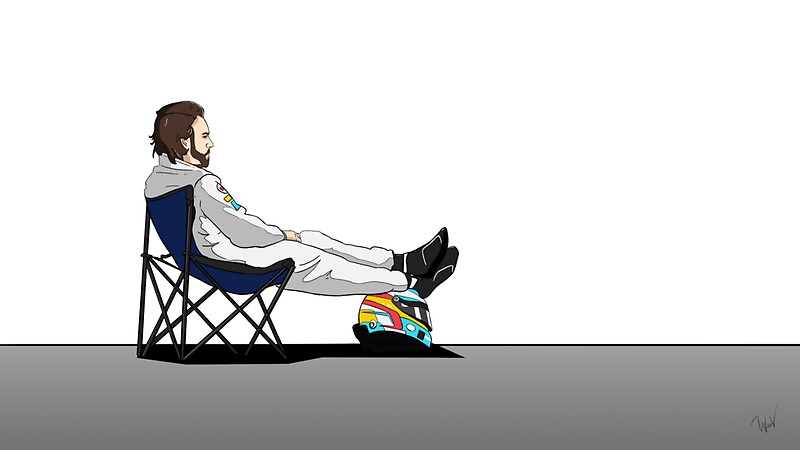 Fernando Alonso: Stickers | Redbubble