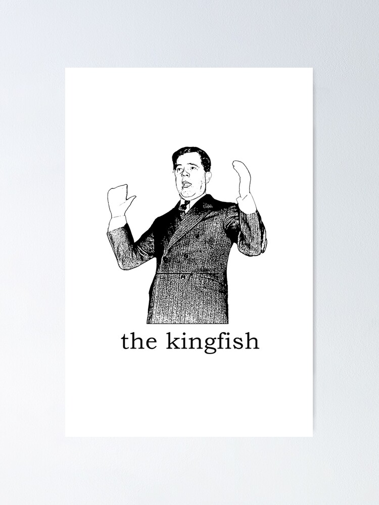 "Huey Long Louisiana Dictator The Kingfish Design Leftist Socialist ...