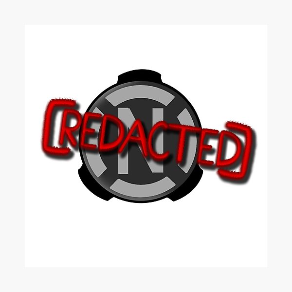 "SCP Neutralized Containment Class Redacted" Photographic Print by The ...