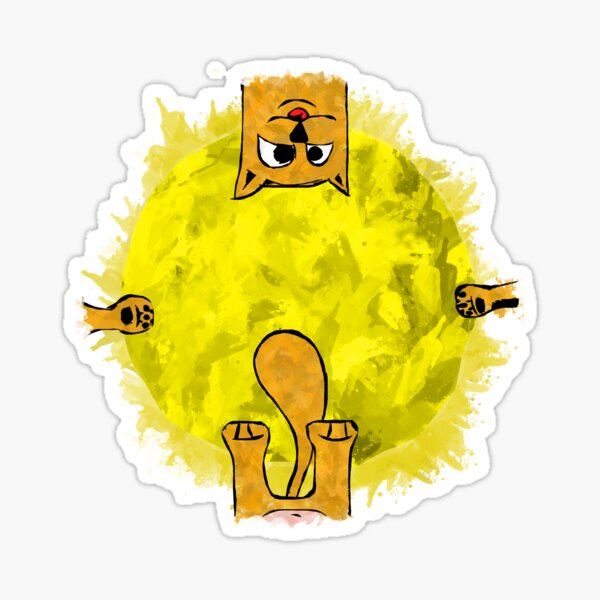 "You Are My Sunshine Cat sunny cute cat for catlovers" Sticker for Sale ...
