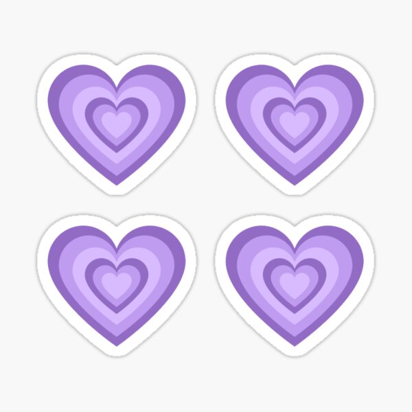 "purple heart pack" Sticker for Sale by cyberseven | Redbubble