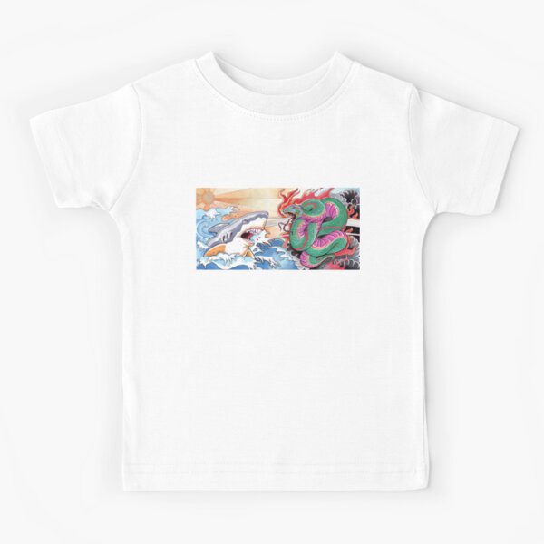 "SHARK AND SNAKE" Kids T-Shirt by declantransam | Redbubble