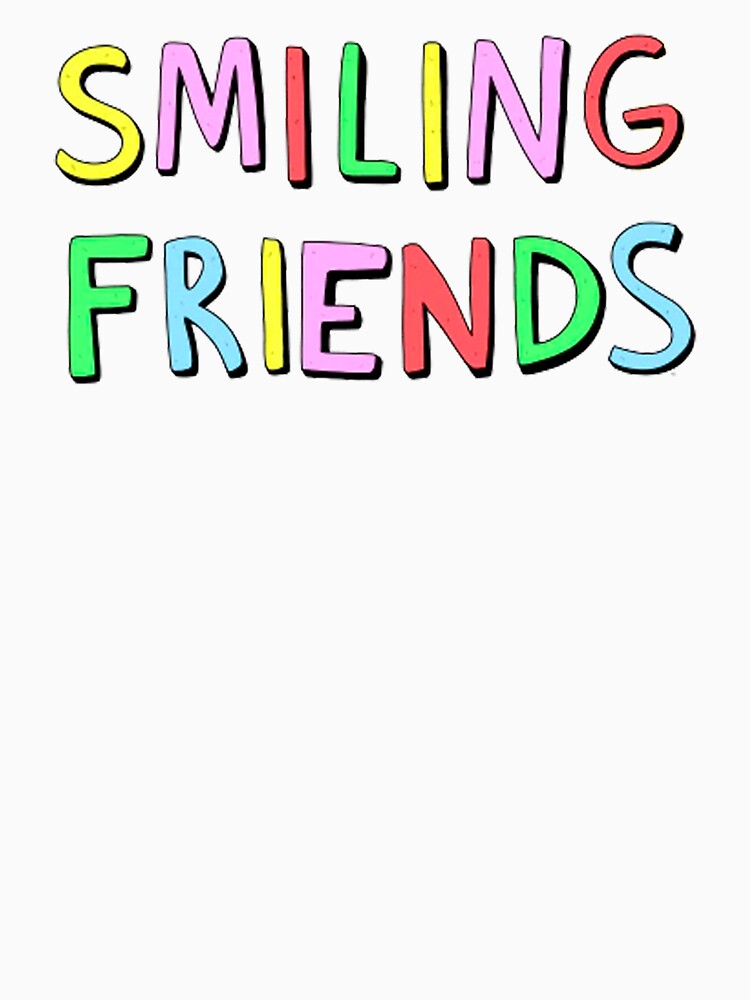"Smiling Friends Logo" T-shirt for Sale by PrintDex | Redbubble ...