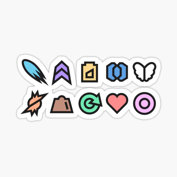 "Air Ride power up" Sticker for Sale by GameCafe | Redbubble