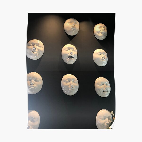 "The many faces of me " Poster for Sale by BetterOverTime | Redbubble