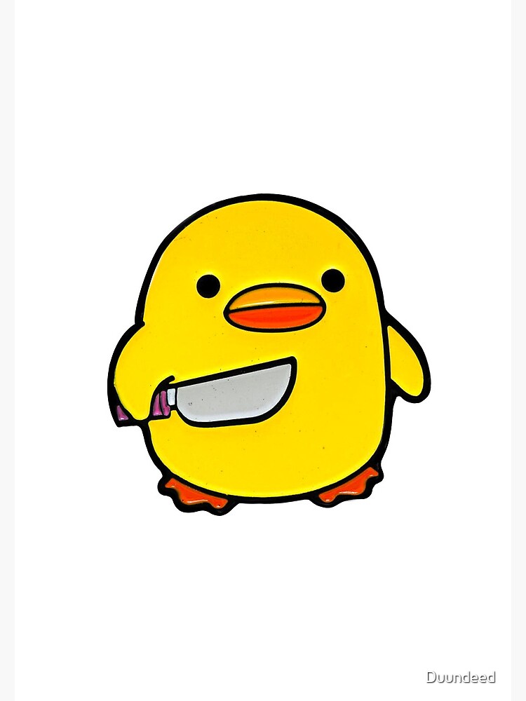 Cuaderno for Sale con la obra «Pato con un cuchillo, pato lindo enojado ...