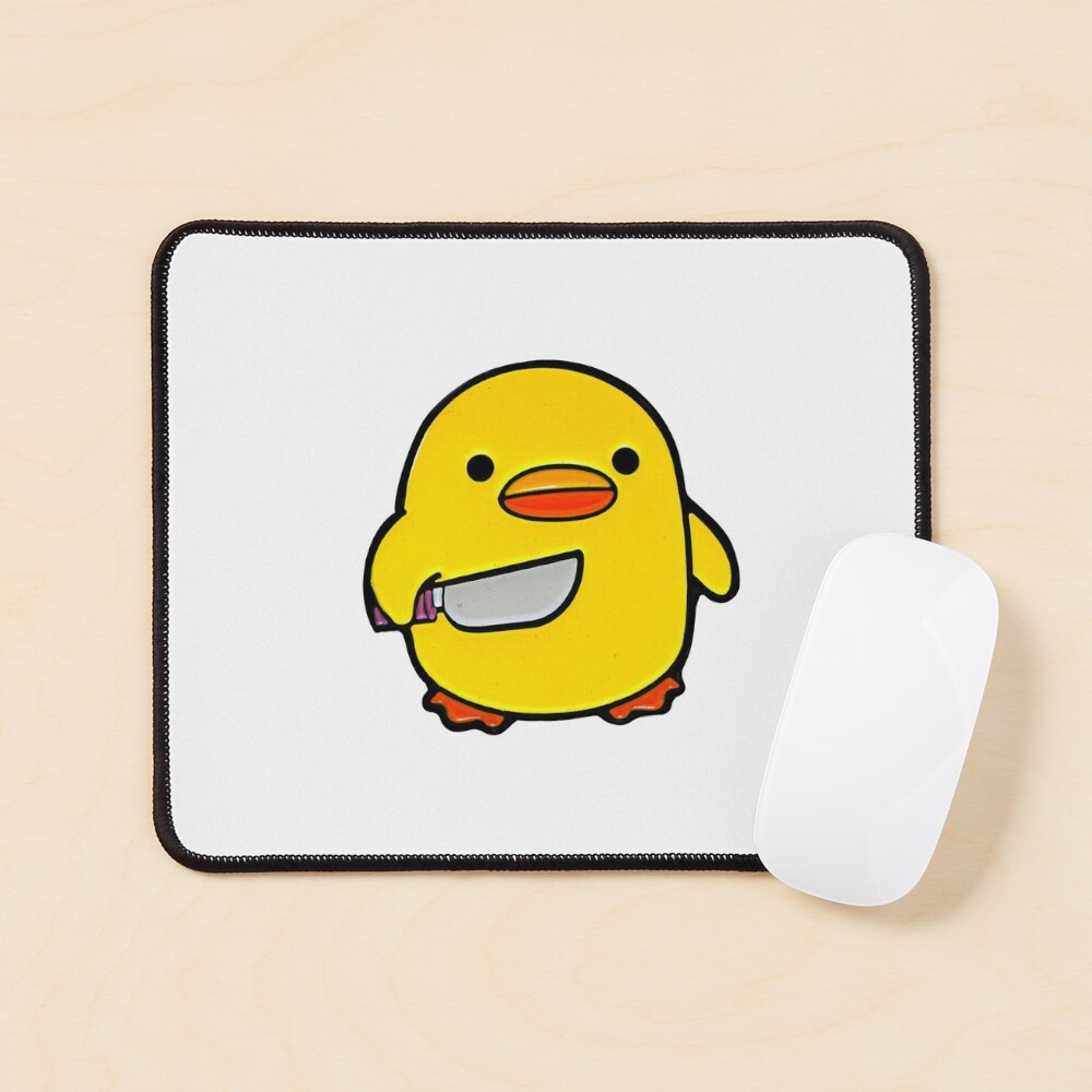 "Duck with a Knife, Angry Cute Duck, Duck cute drawing, cute chicken ...