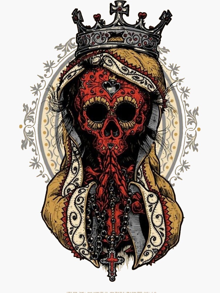 "Scull" Sticker for Sale by lonelyrosecmp | Redbubble