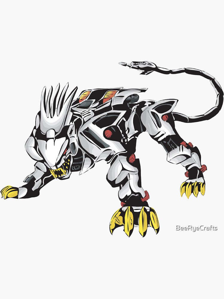 "Liger Z" Sticker by BeeRyeCrafts | Redbubble