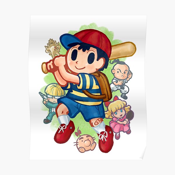 "Earthbound / Mother 2" Poster by StudioMarimo | Redbubble