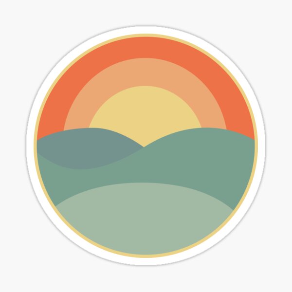 "Sunrise" Sticker by DevilStore69 | Redbubble