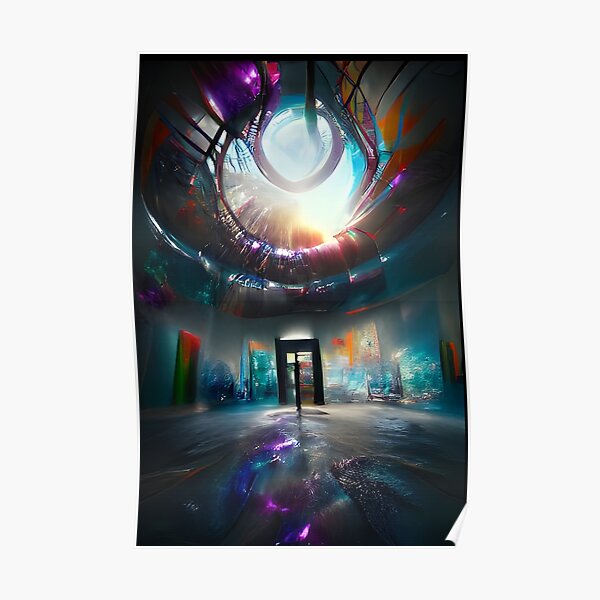 "Entrance to the Multiverse Portal" Poster for Sale by geeksmacked ...