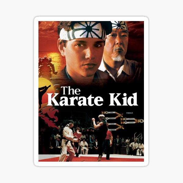 "Karate Kid" Sticker by Thekaratemaster | Redbubble