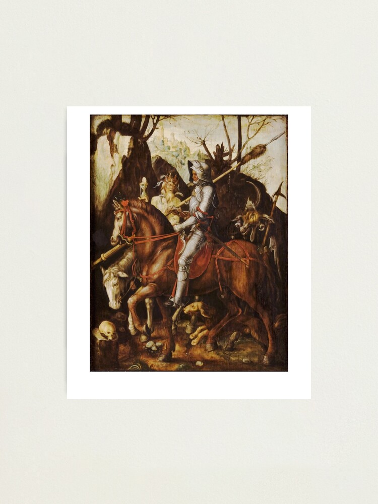 "Knight, Death, Devil, Albrecht Dürer, knight poster, death canvas ...
