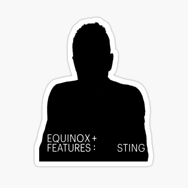 "sting - the police" Sticker for Sale by gclows6r | Redbubble