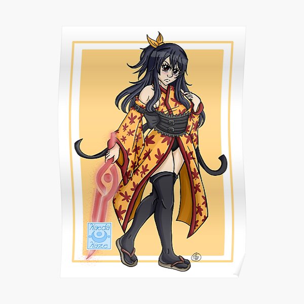 Edens Zero Homura Kogetsu Poster For Sale By Kaedakaze Redbubble