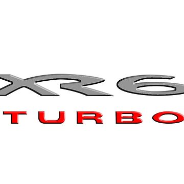 "XR6 Turbo logo" Sticker for Sale by micon | Redbubble