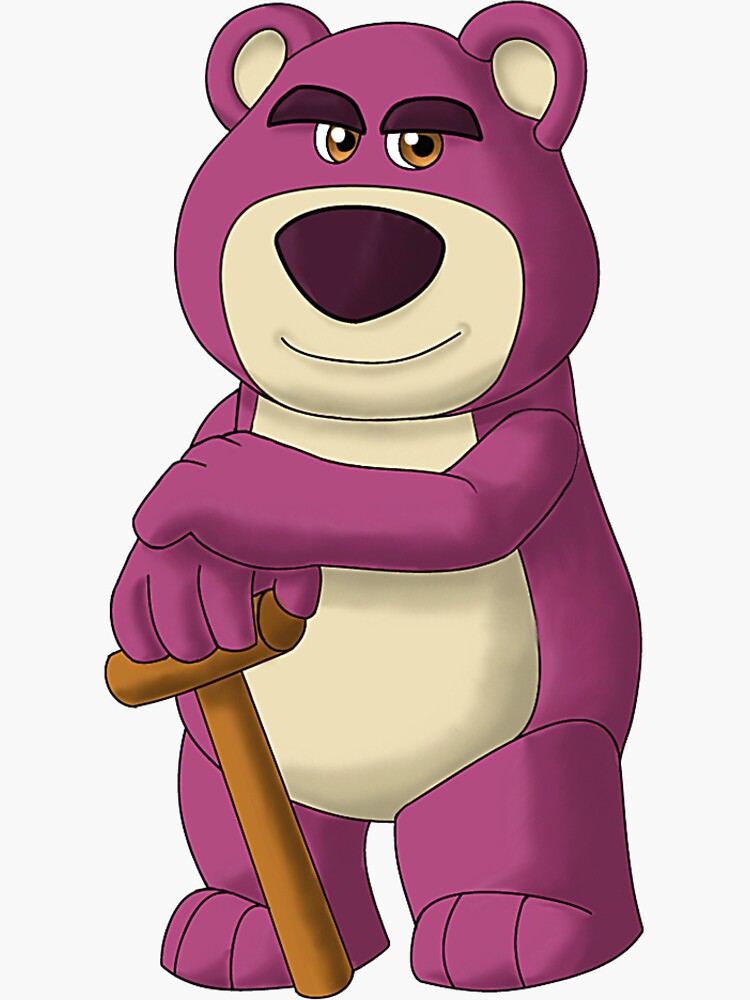 "Lotso Huggin Bear I'm A Hugger Graphic" Sticker for Sale by ...