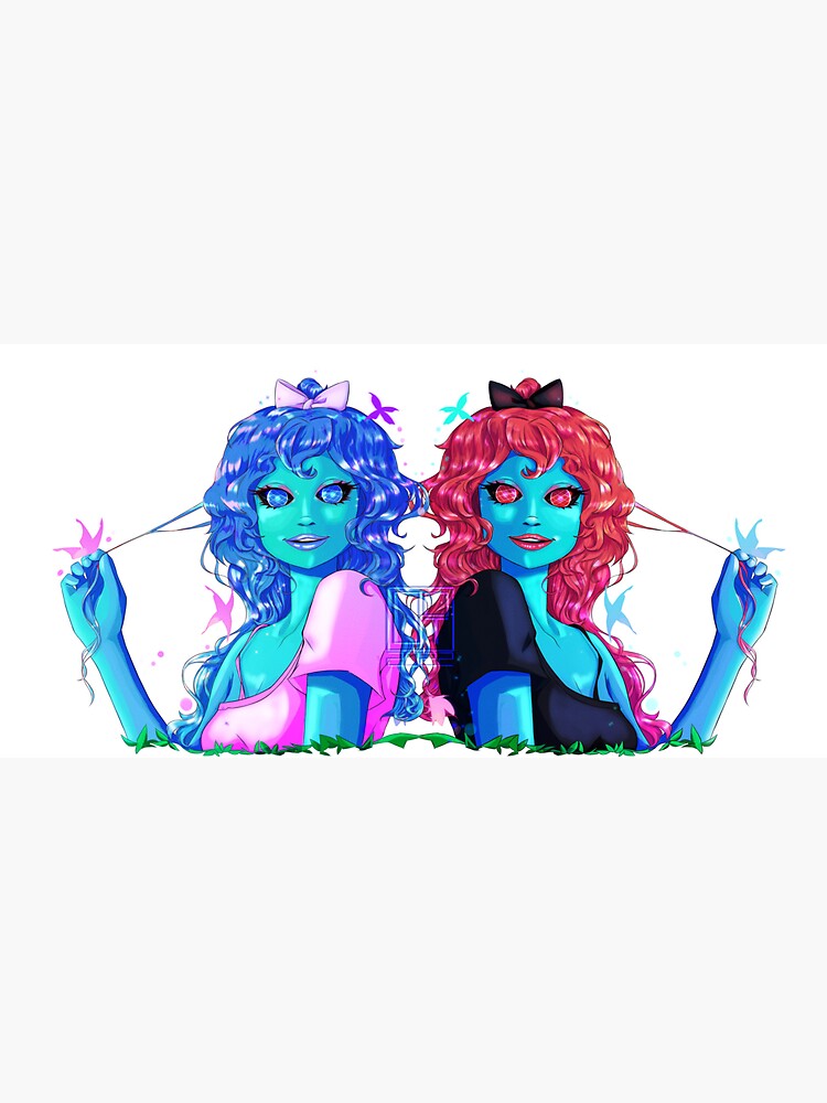 "Bug Girls" Sticker by DrawOneThree | Redbubble