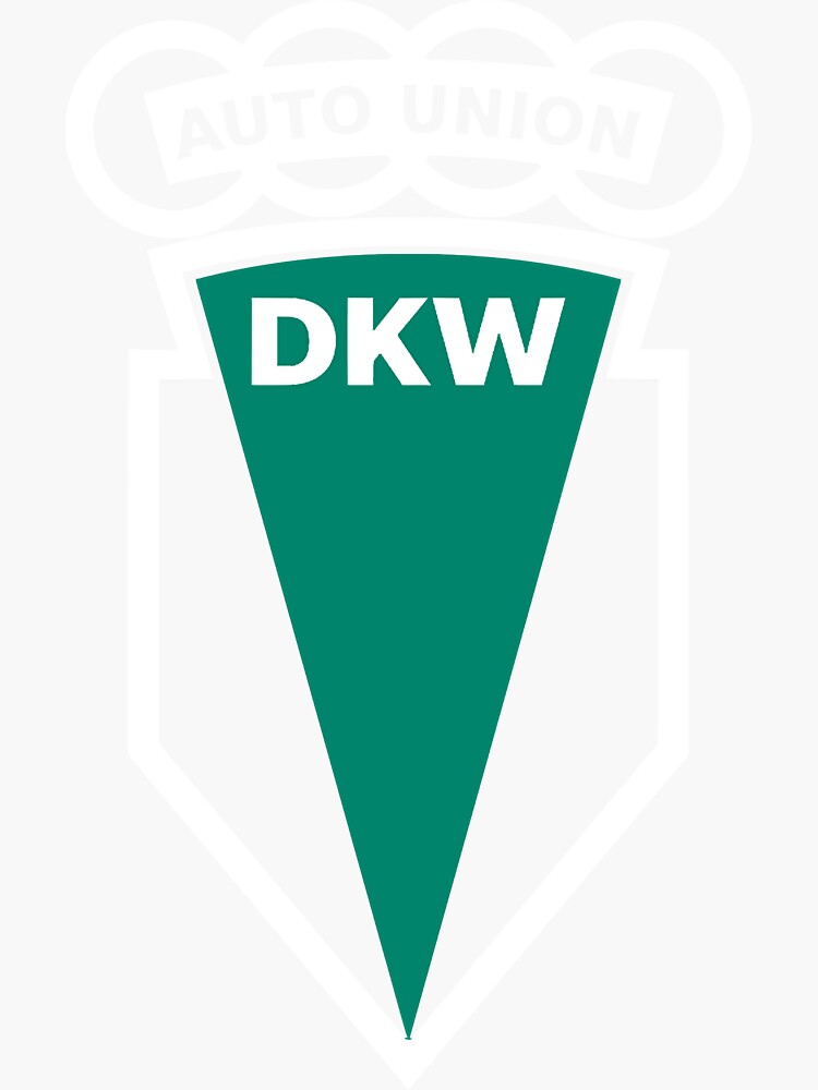 "DKW CLASSIC MOTORCYCLE LOGO Classic T-Shirt.png" Sticker by Jameordle ...