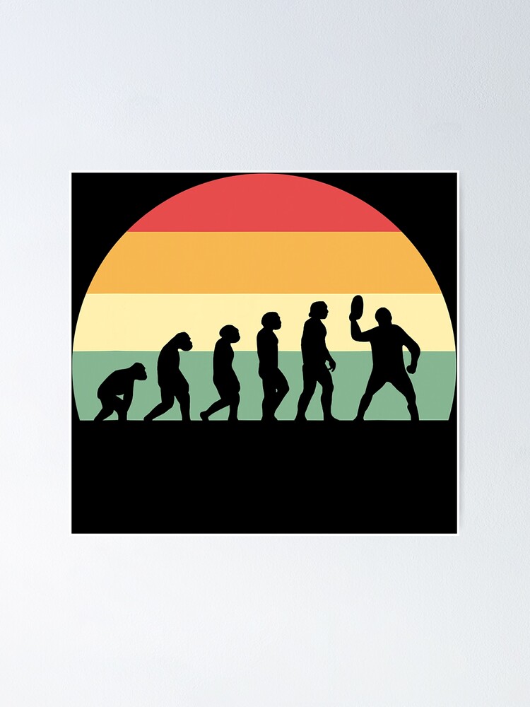 "Evolution Of Disc Golf - Disc Golf Lovers" Poster for Sale by ...