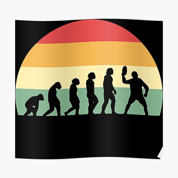 "Evolution Of Disc Golf - Disc Golf Lovers" Poster for Sale by ...
