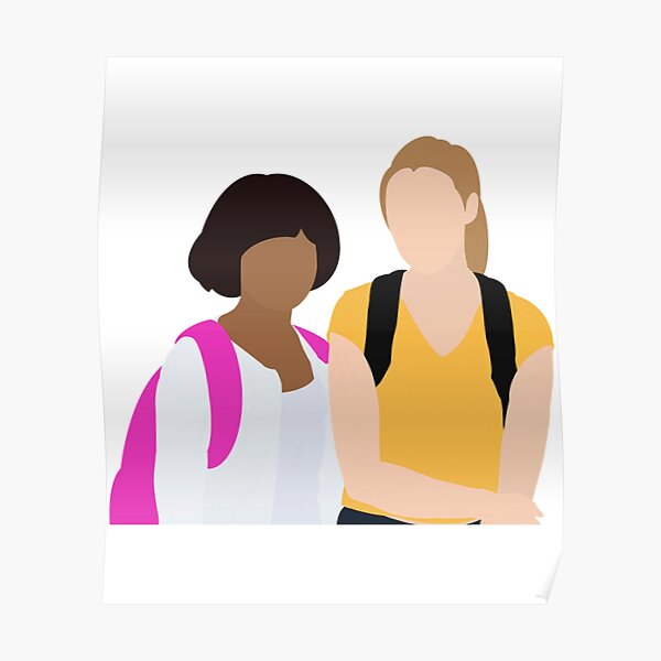 "Anna and Maya in PEN15 " Poster for Sale by SoNeedley | Redbubble