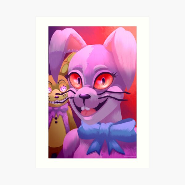 "Are You Having Fun Yet / FNAF / Vanny / Glitchtrap" Art Print for Sale ...