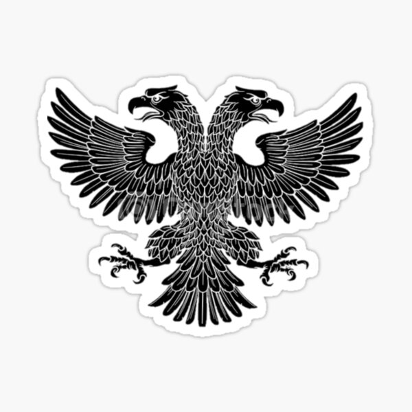 "two headed crows" Sticker for Sale by NNN98 | Redbubble